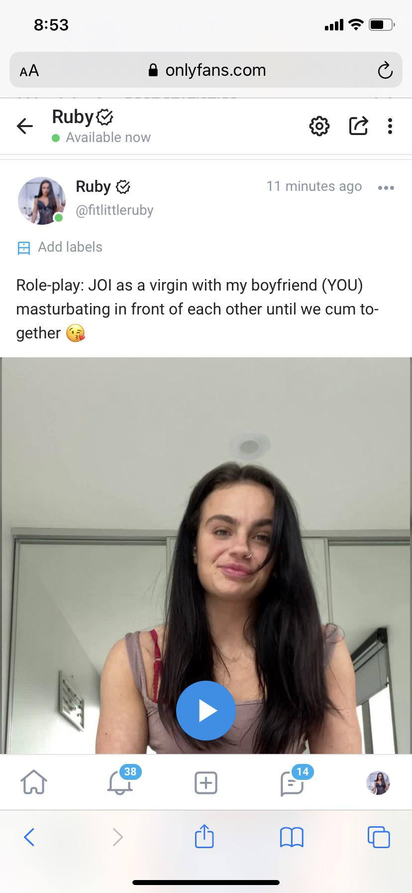 10 minute JOI tonight on my OnlyFans wall 😘 | Scrolller