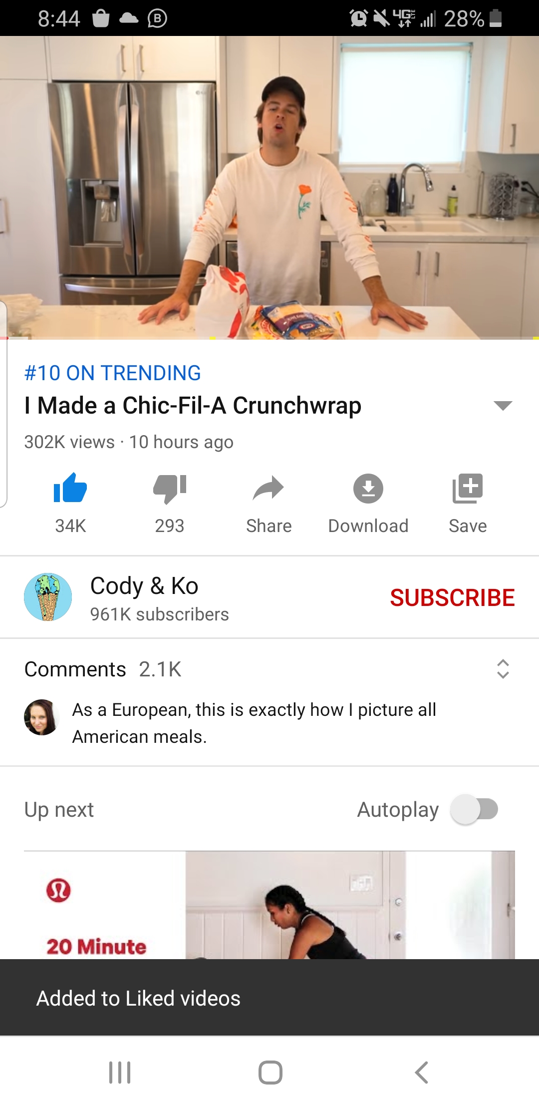 #10 on trending 😍 good job Cody!! | Scrolller