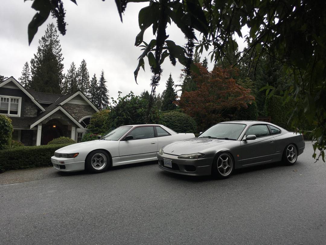 10 years apart, two different eras of styling. My two Nissans 👍🏻 ...