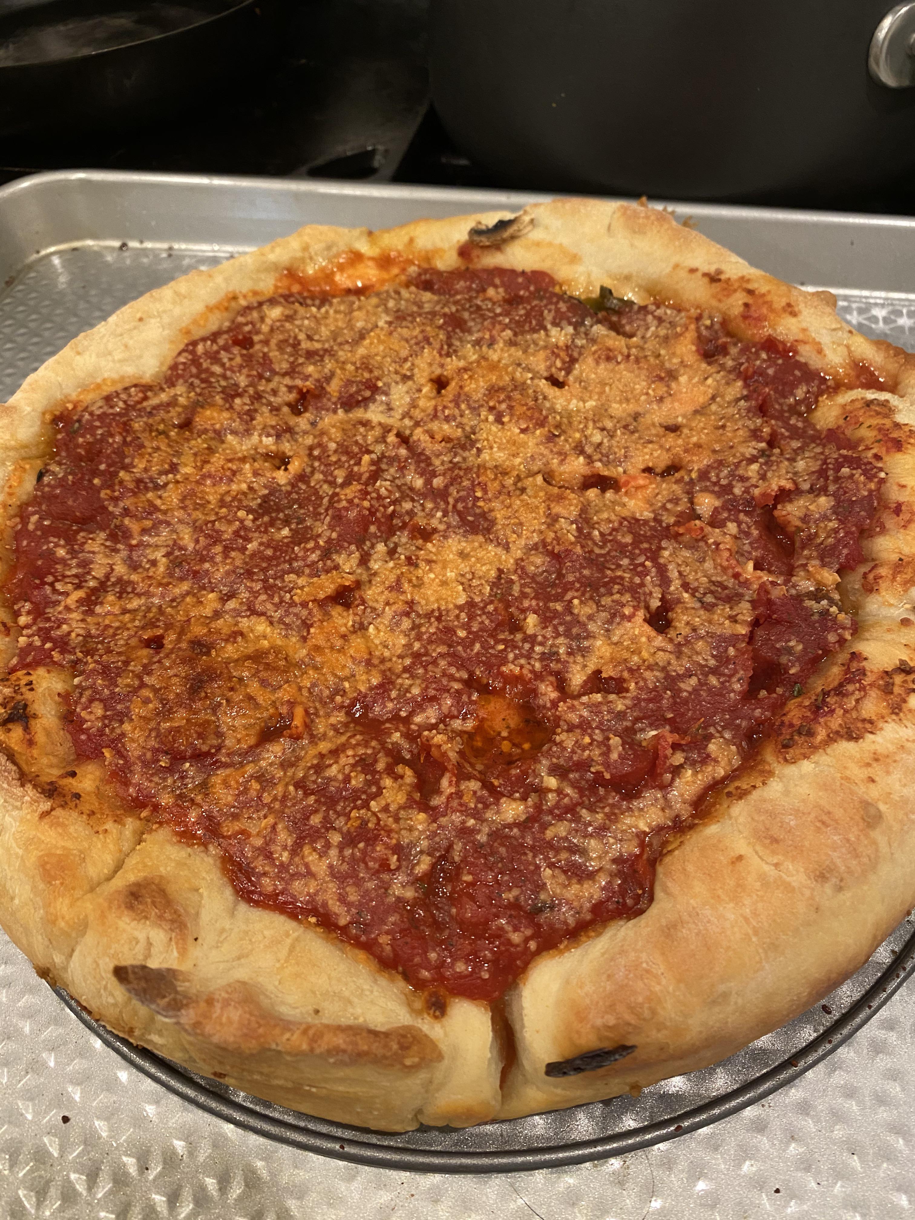 100% Aldi deep dish | Scrolller