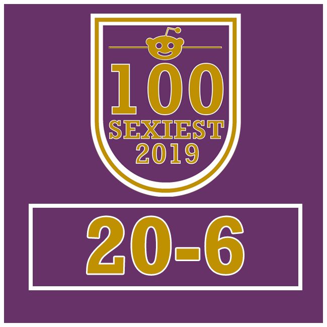 100 Sexiest 2019 (20th-6th) | Scrolller