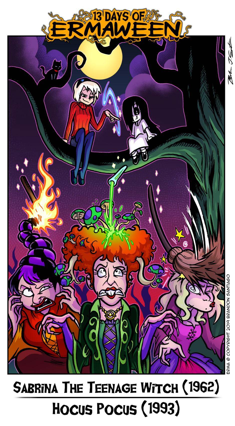 13 Days of ERMA-WEEN 2019: Day 6 — ‘Sabrina the Teenage Witch’ & ‘Hocus Pocus’ | Scrolller