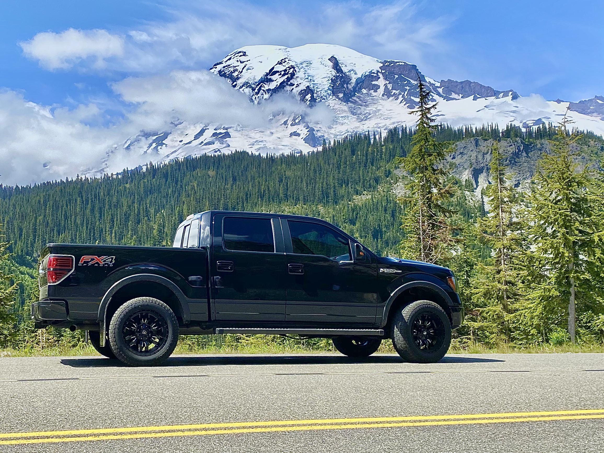 ‘14 FX4 featuring Mt.Rainier. | Scrolller