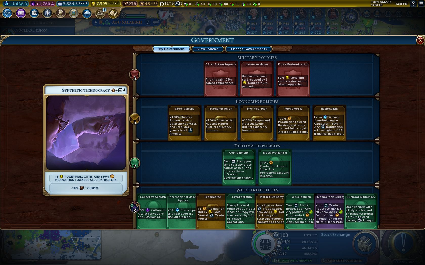 18 policy cards at the same time | Scrolller