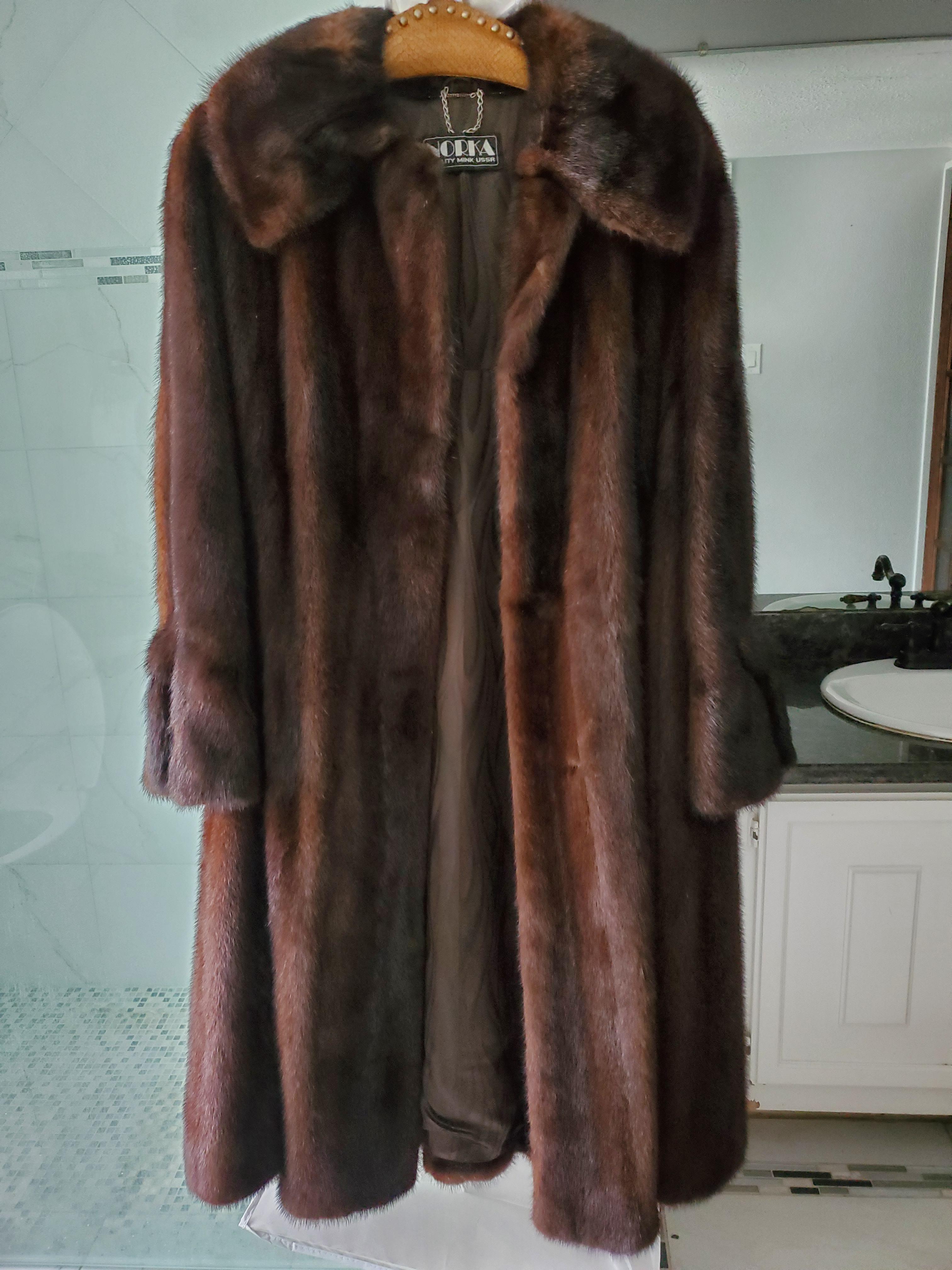 1940's-1950's era USSR mink coat. | Scrolller