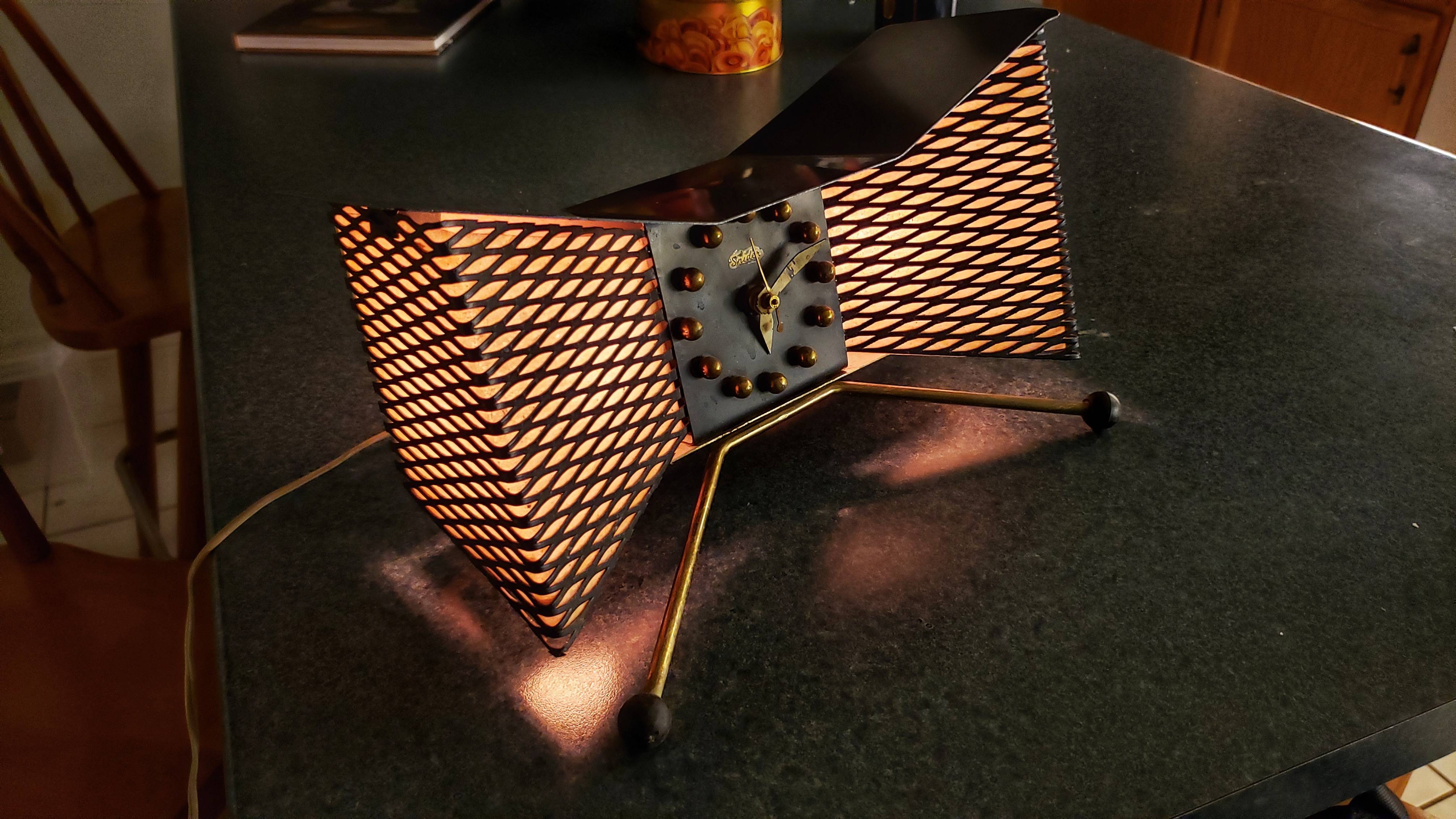 1957 Snider TV Clock/Lamp | Scrolller