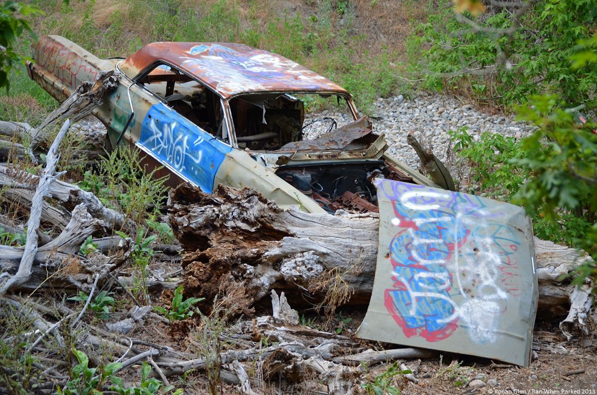 1963 Impala abandoned in the woods | Scrolller