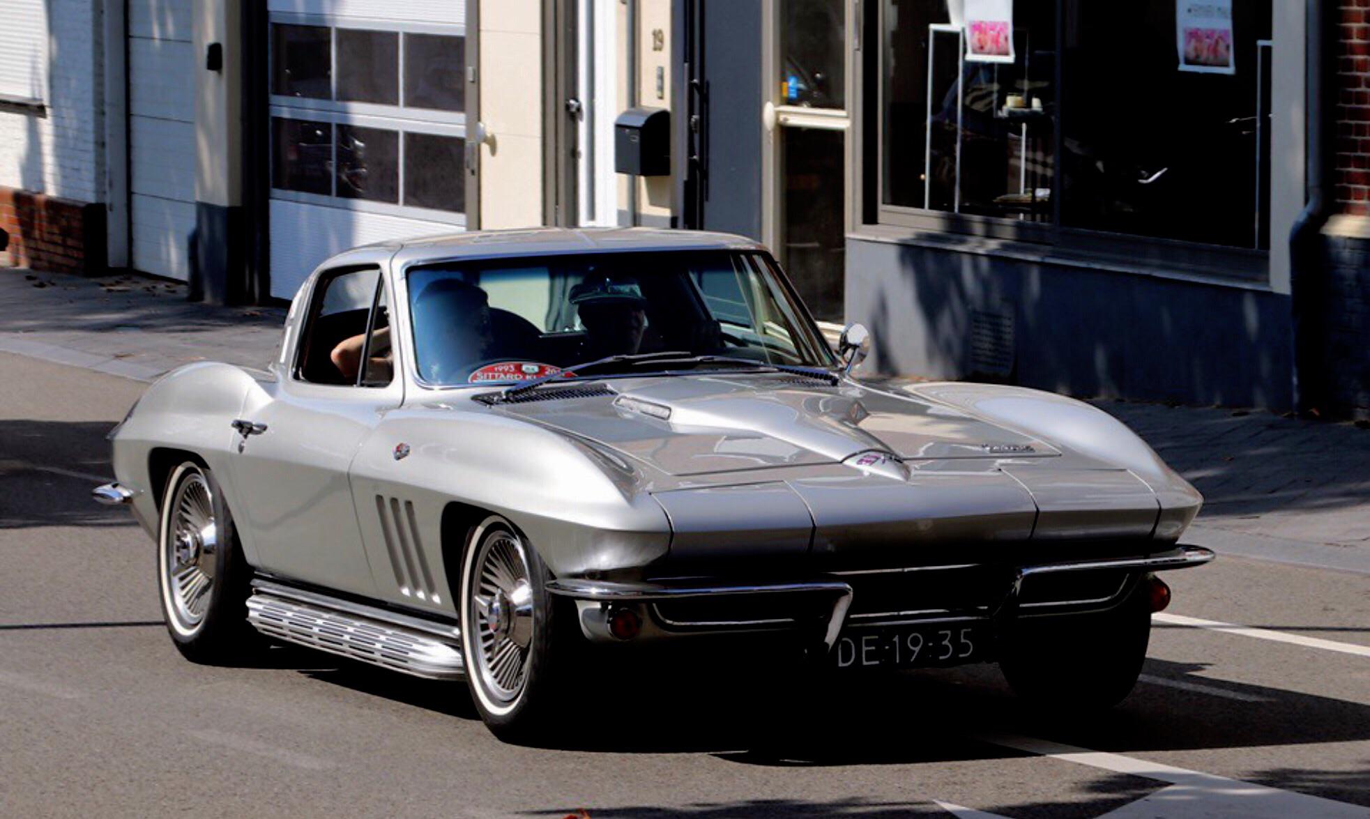 1965 Corvette Stingray on road | Scrolller