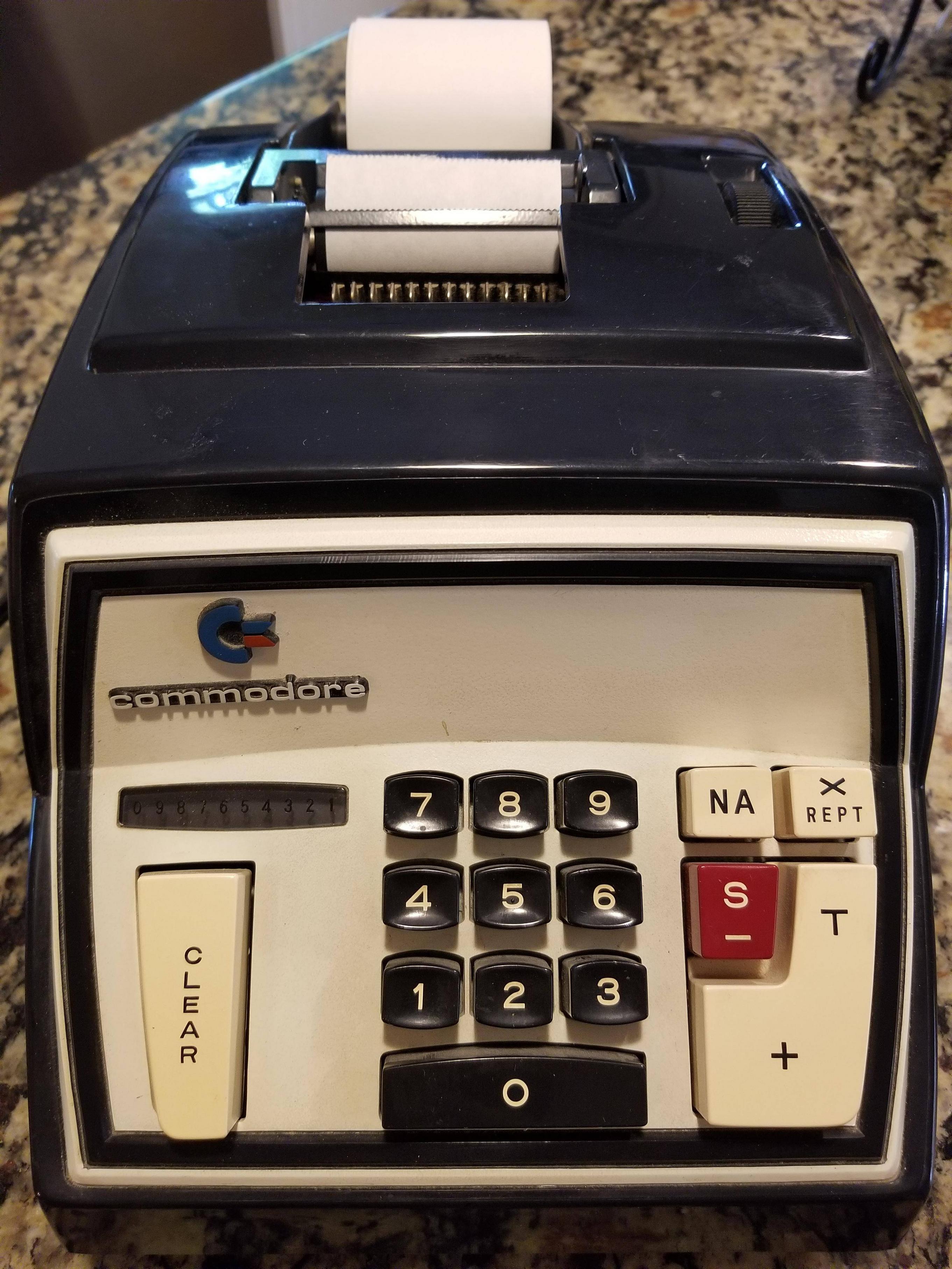1969 Commodore 202 Adding Machine | Scrolller