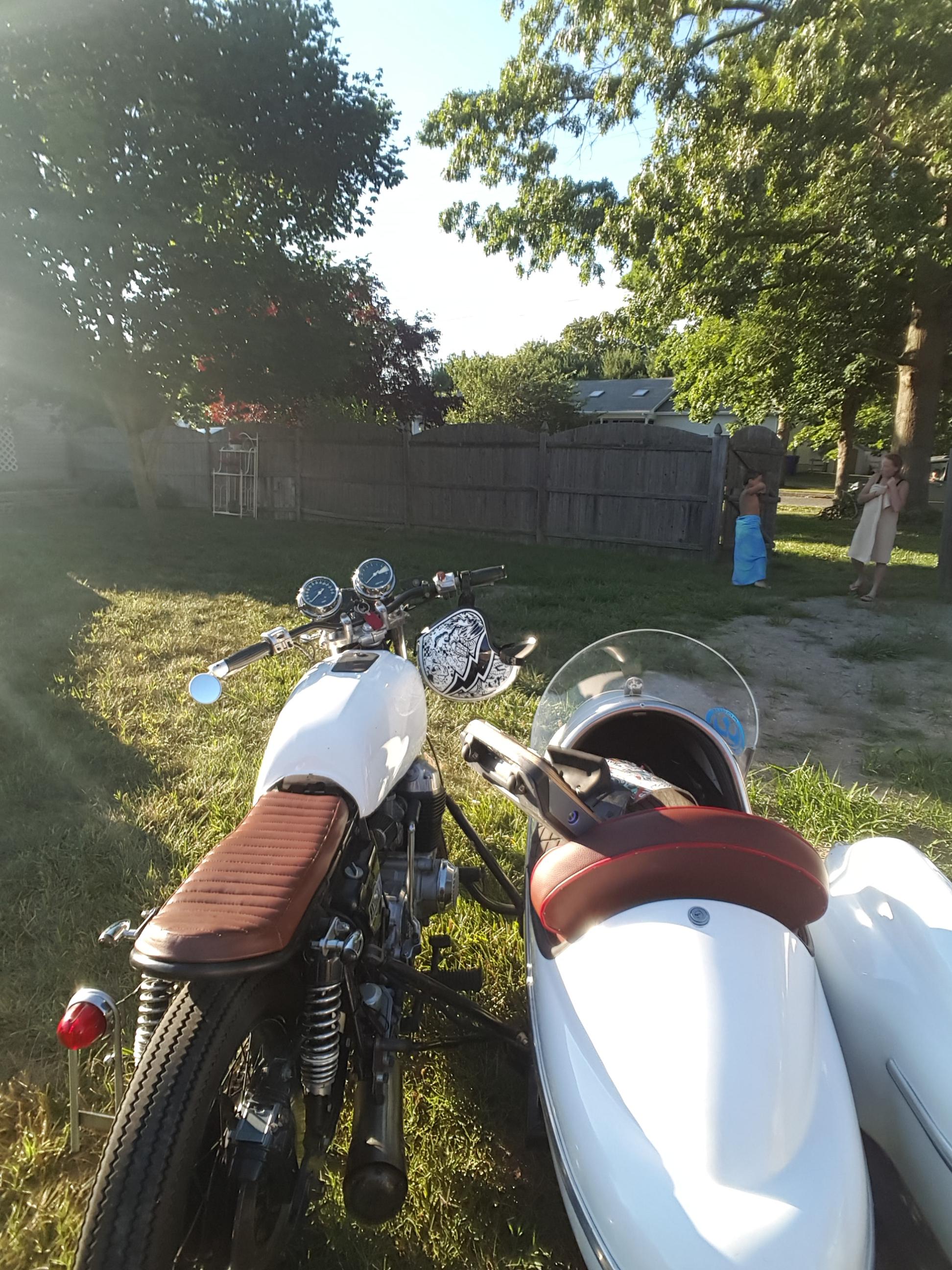 1975 Honda CB750 with Sidecar | Scrolller