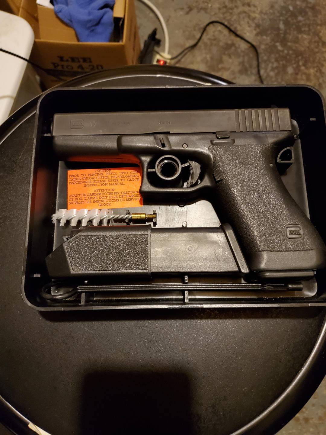 1st gen Glock 17, with original container and cleaning set | Scrolller