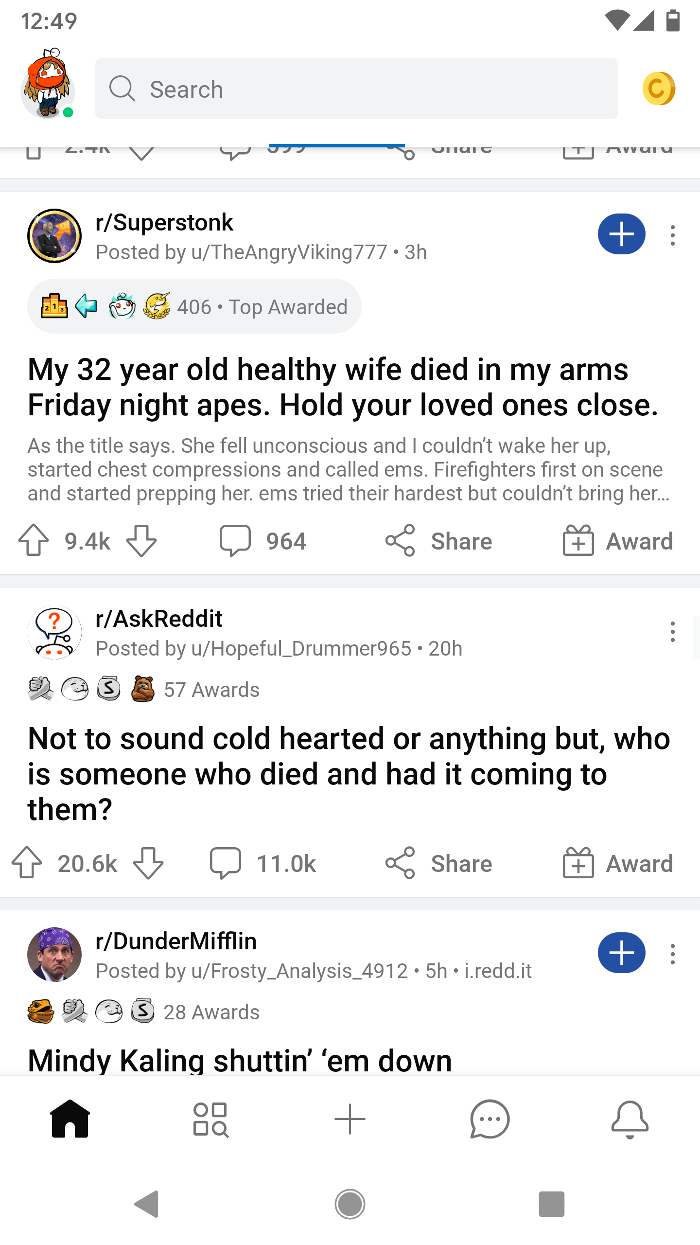 2 Posts Caught My Eye Scrolller