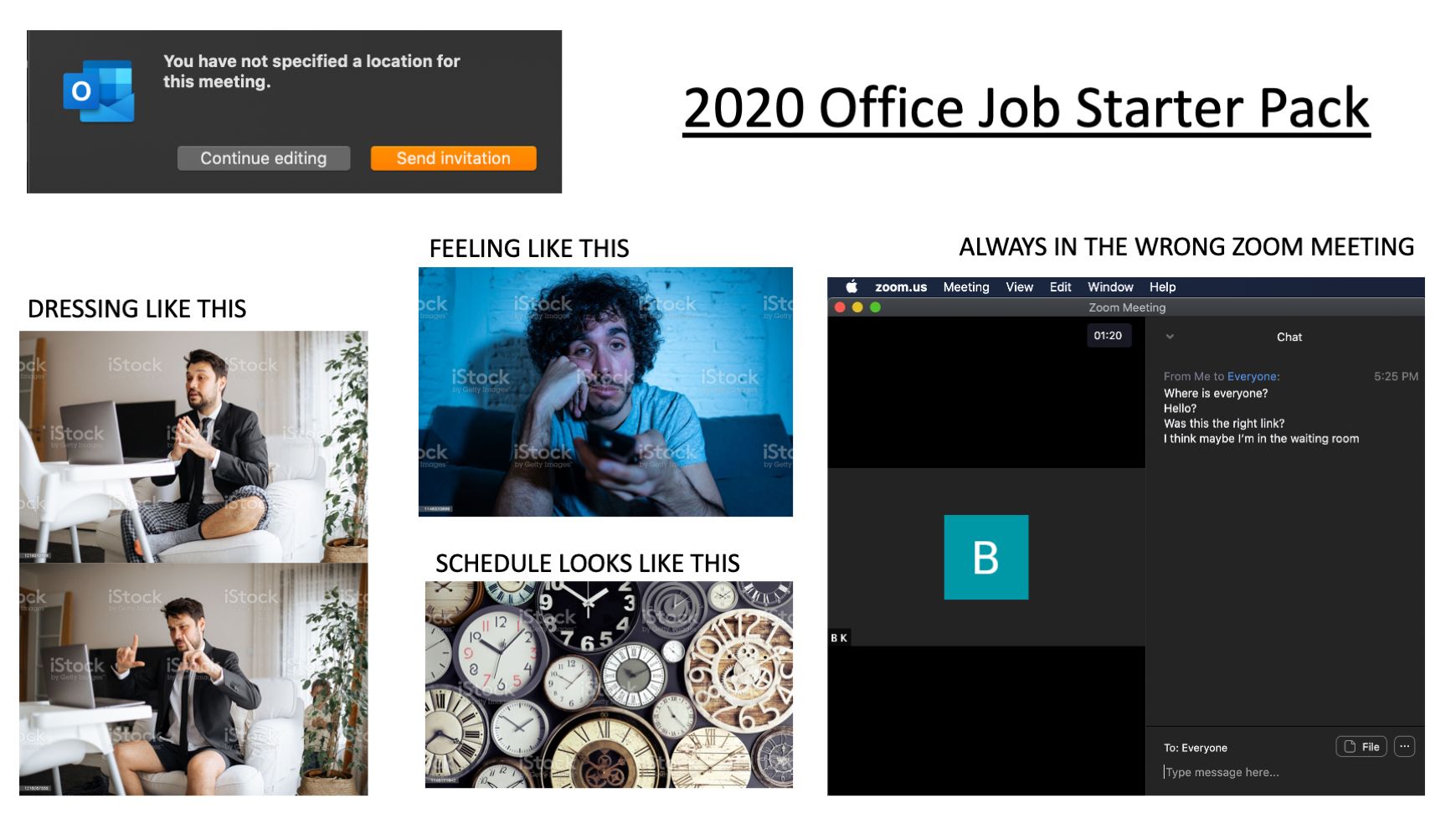 2020 Office Job Starter Pack | Scrolller