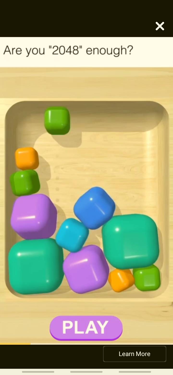 2048 cubes 3D | Scrolller