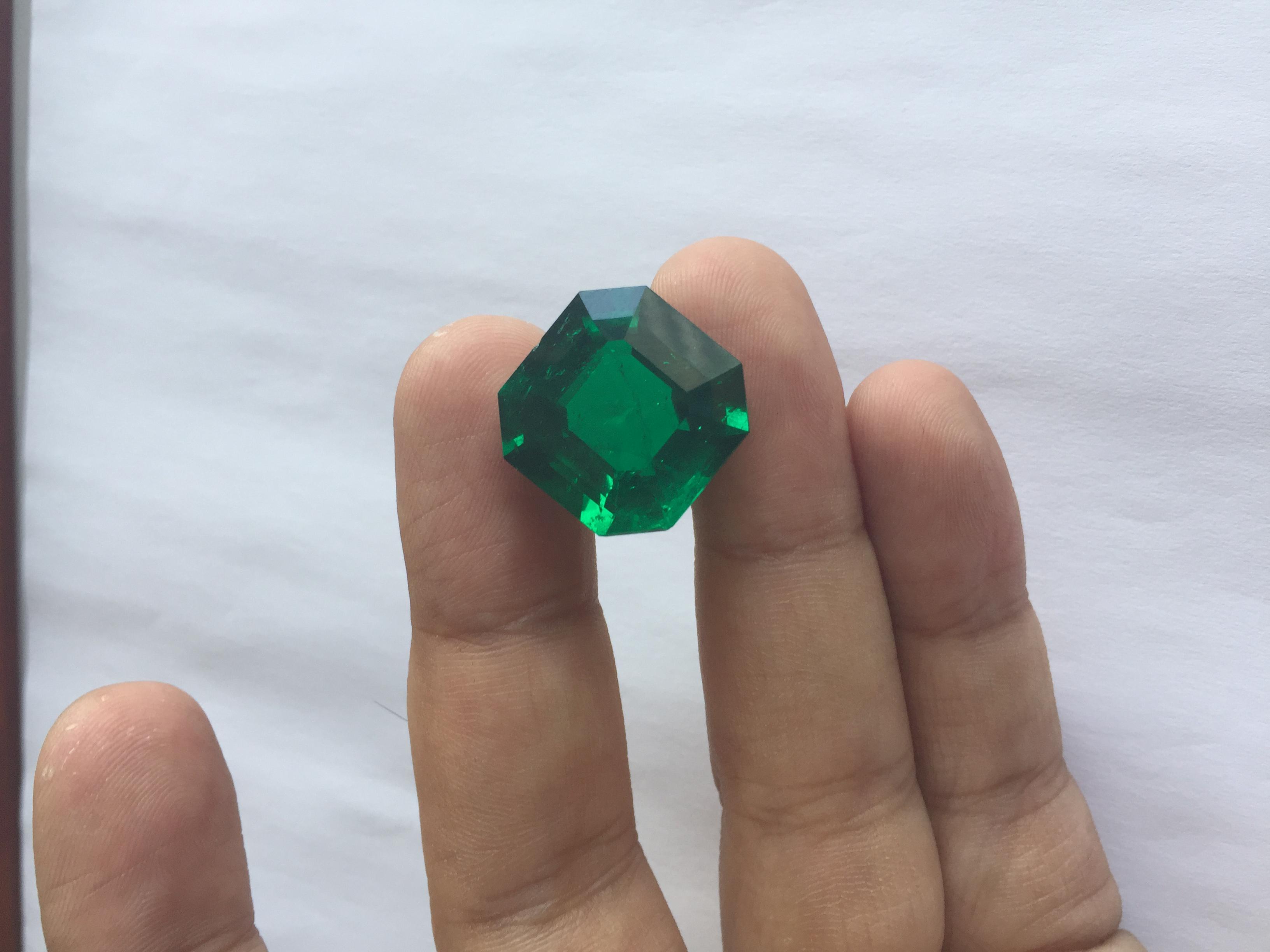 23 Carat Gem Colombian Emerald | Scrolller