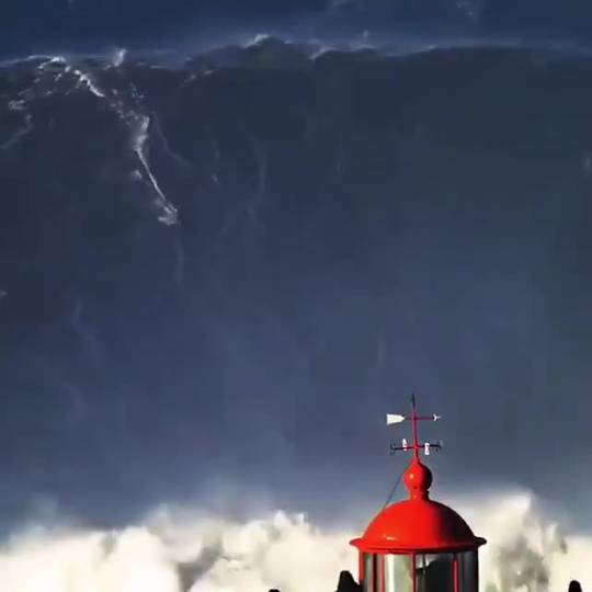 Guy surfing deadly 150ft wave | Scrolller