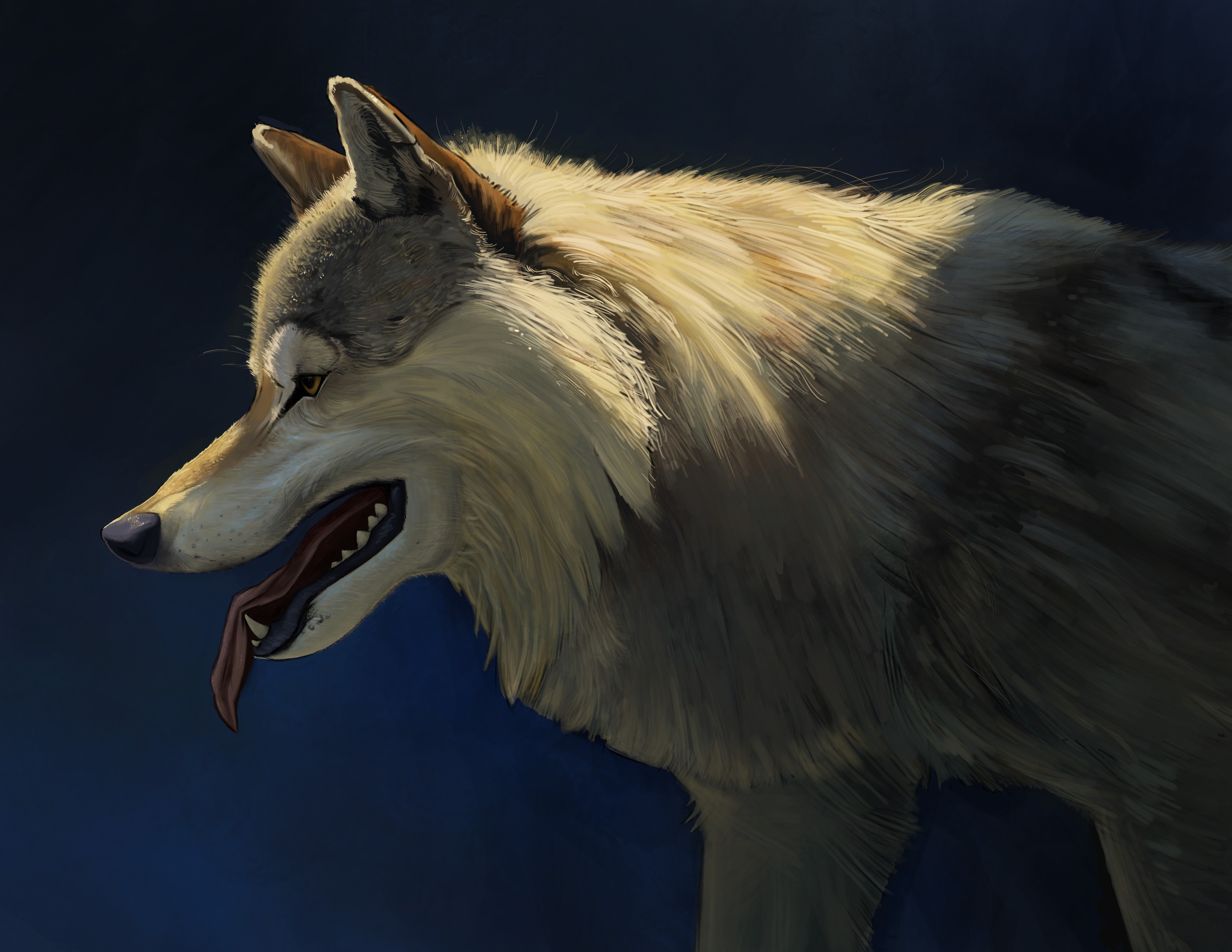 (2D) (tutorial) (artwork) Fur study (procreate) | Scrolller