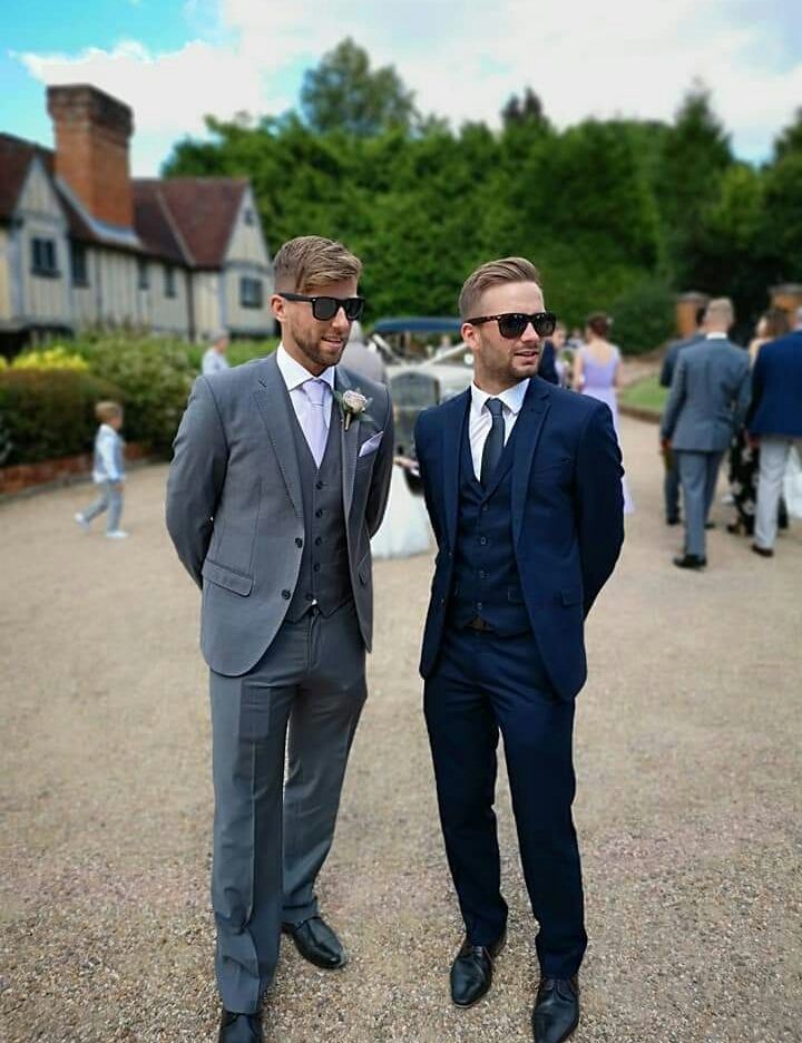 3 months till its our wedding! Do we look good in suits? | Scrolller