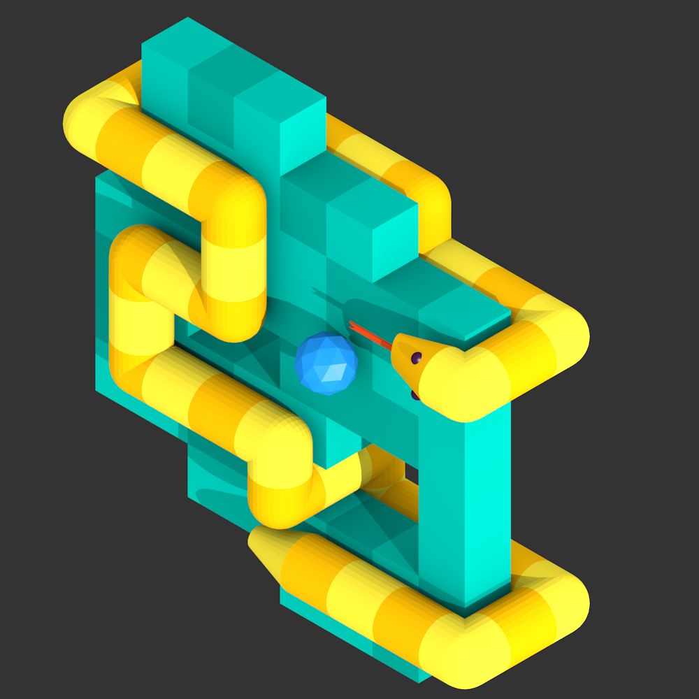 3D Snake | Scrolller