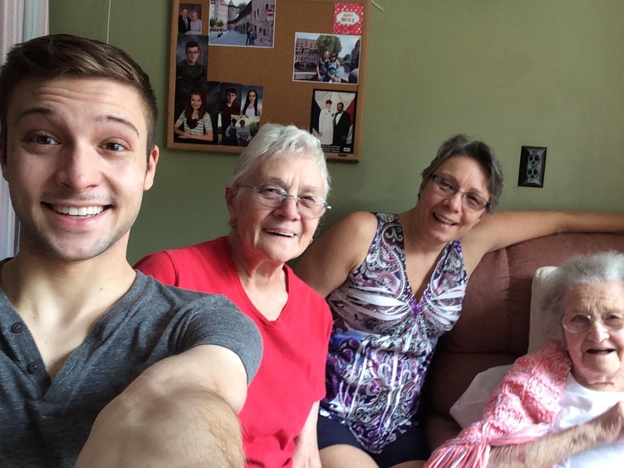 4 generations, 248 years of life experience and a whole lotta love in 1 photo- me, my ...