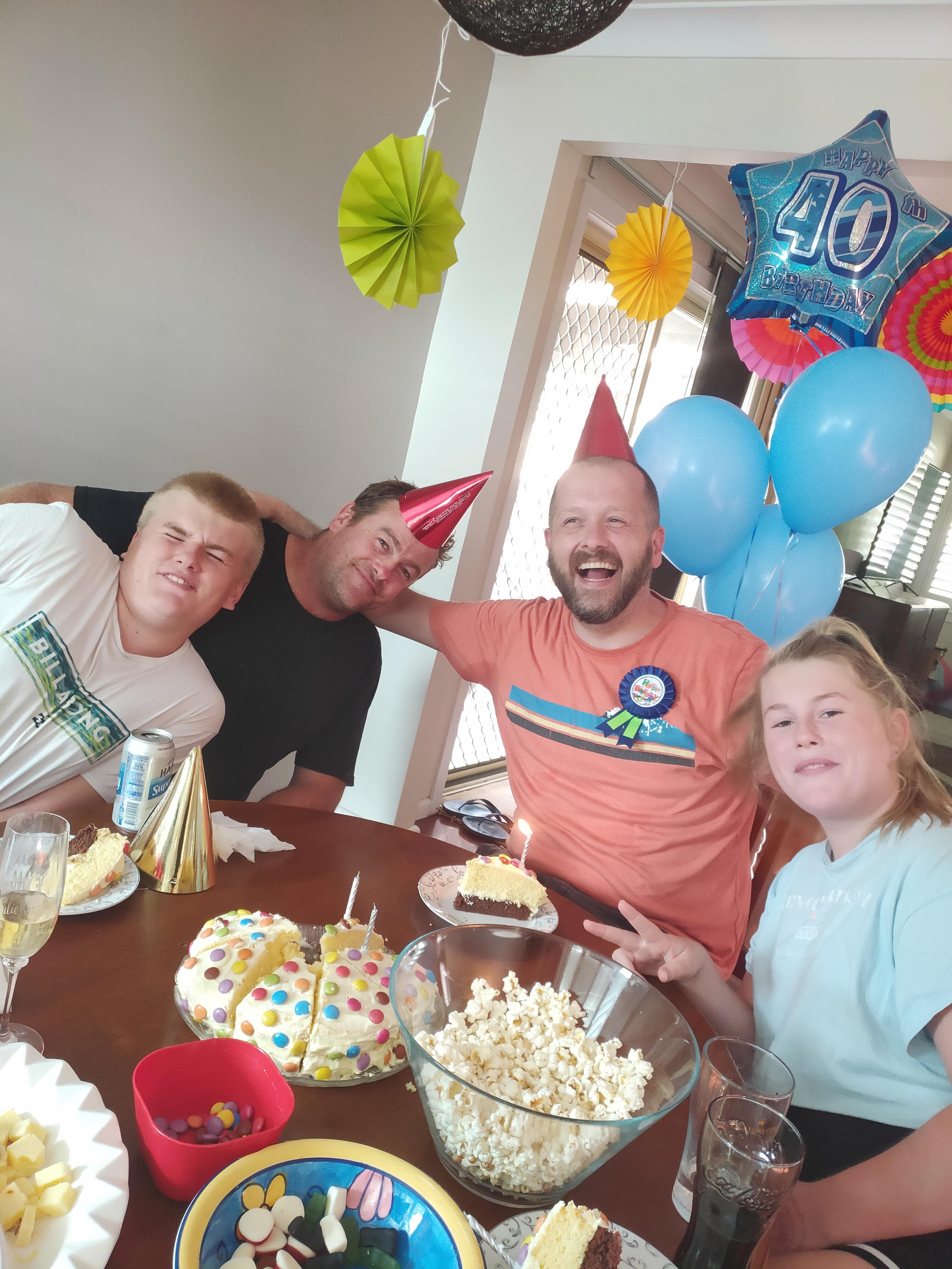 40th under lock down isnt so bad 😀 | Scrolller