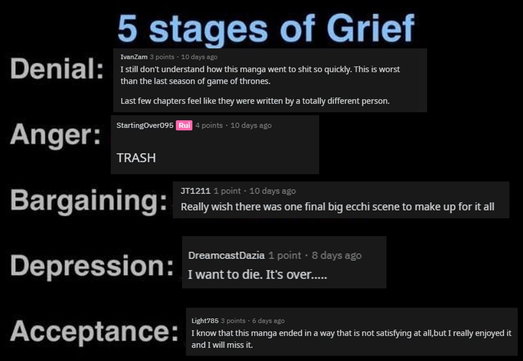 5 Stages of Grief | Scrolller