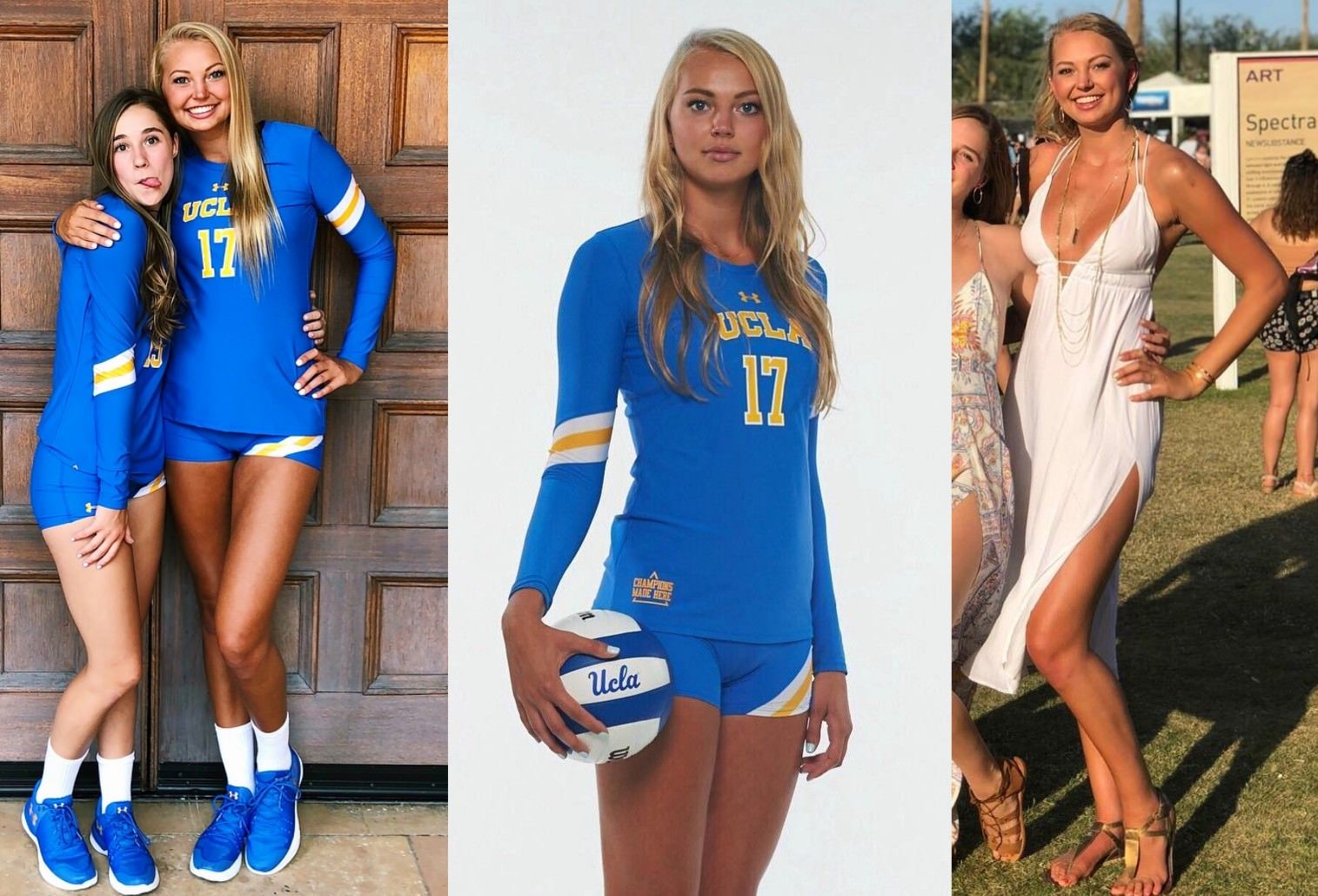 6'4" (193 cm) tall college volleyball player Sabrina Smith | Scrolller