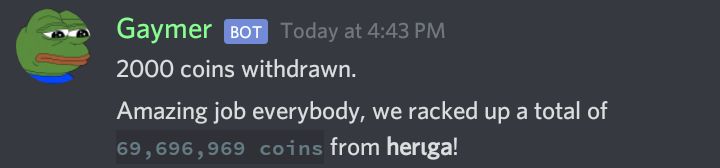 69.69MIL BIGGEST HEIST IN DANK MEMER | Scrolller