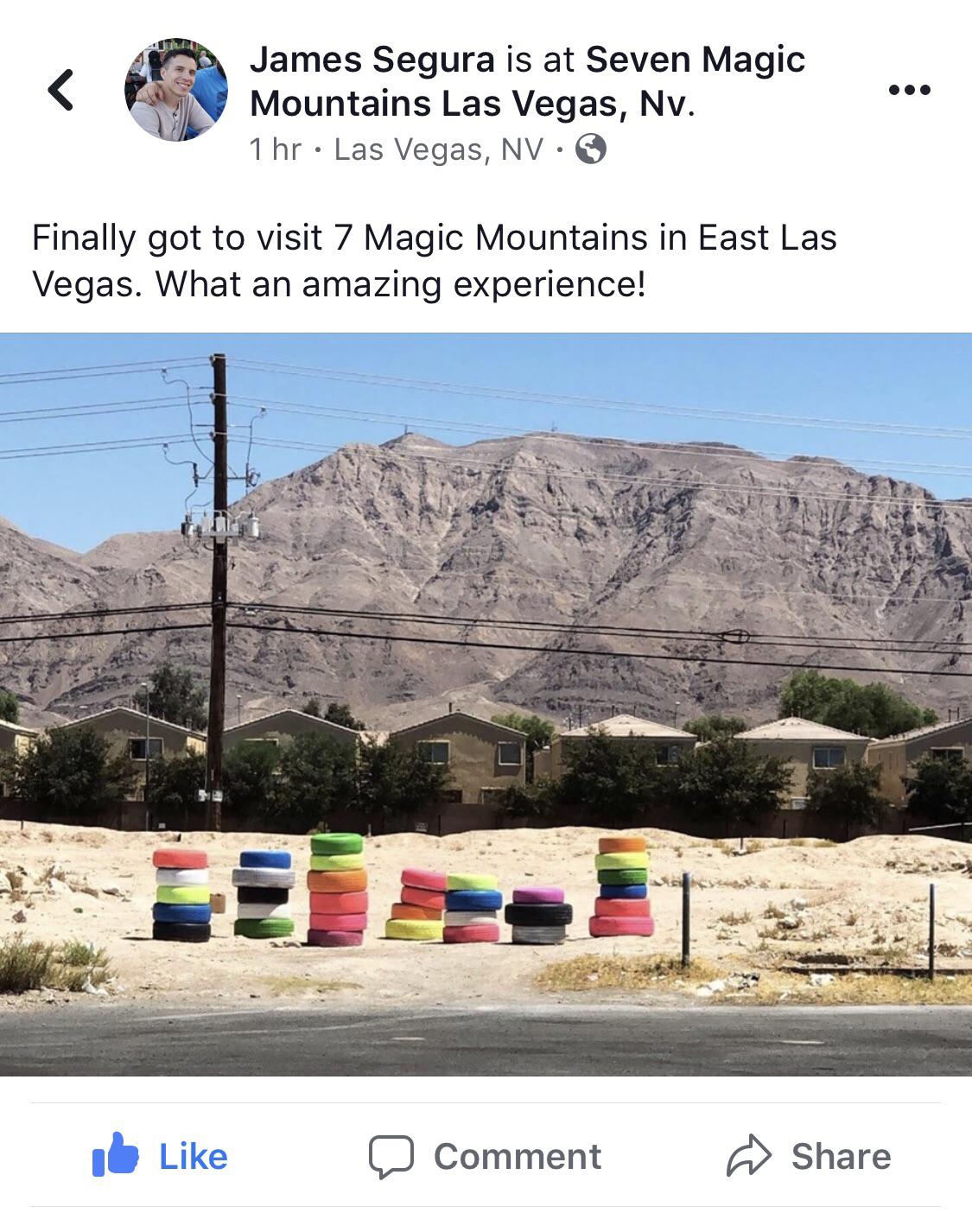 7 Magic Mountains in East Las Vegas | Scrolller