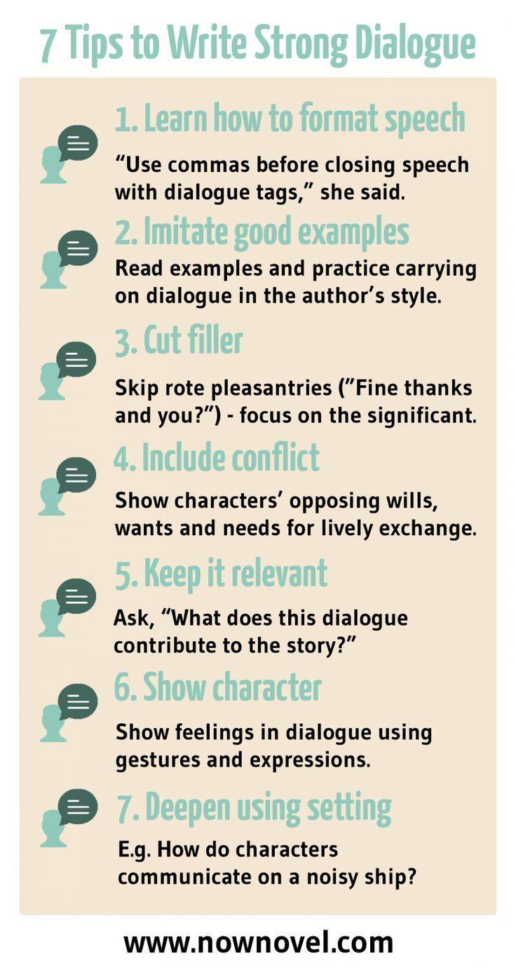 7 tips to write strong dialogue | Scrolller