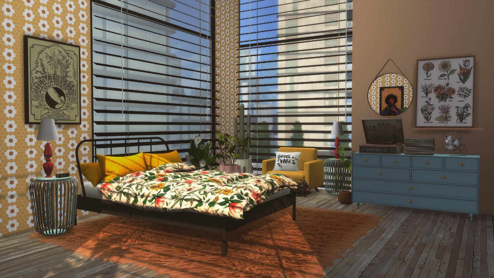 70s vibes bedroom | Scrolller