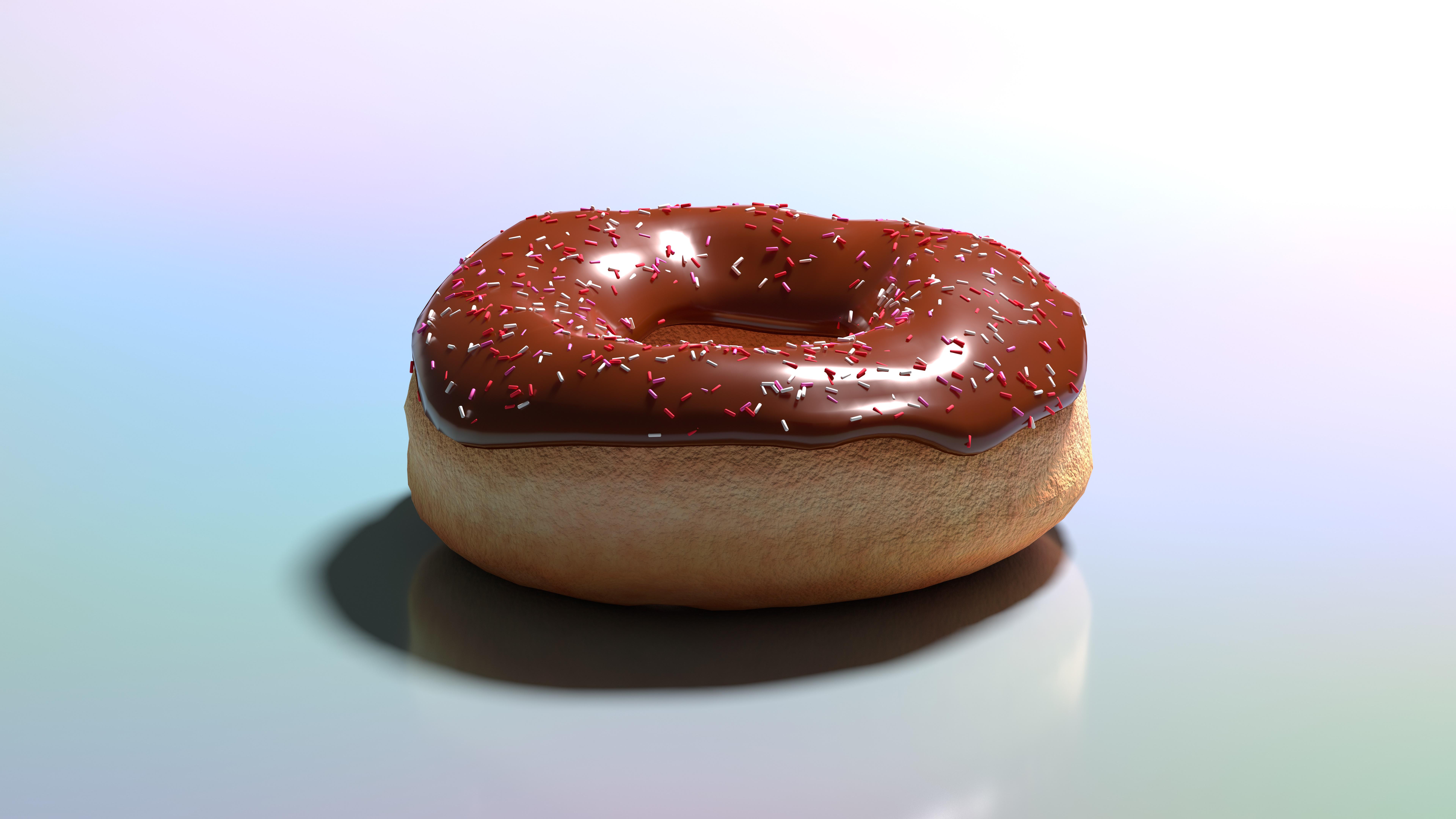 8K chocolate donut! | Scrolller