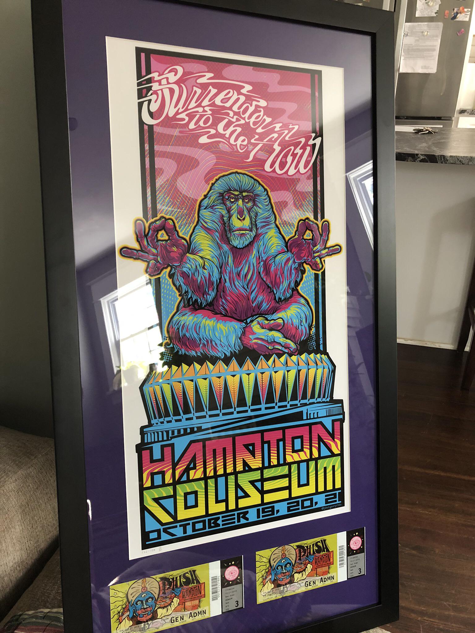 9 months later I finally got my Hampton poster framed | Scrolller