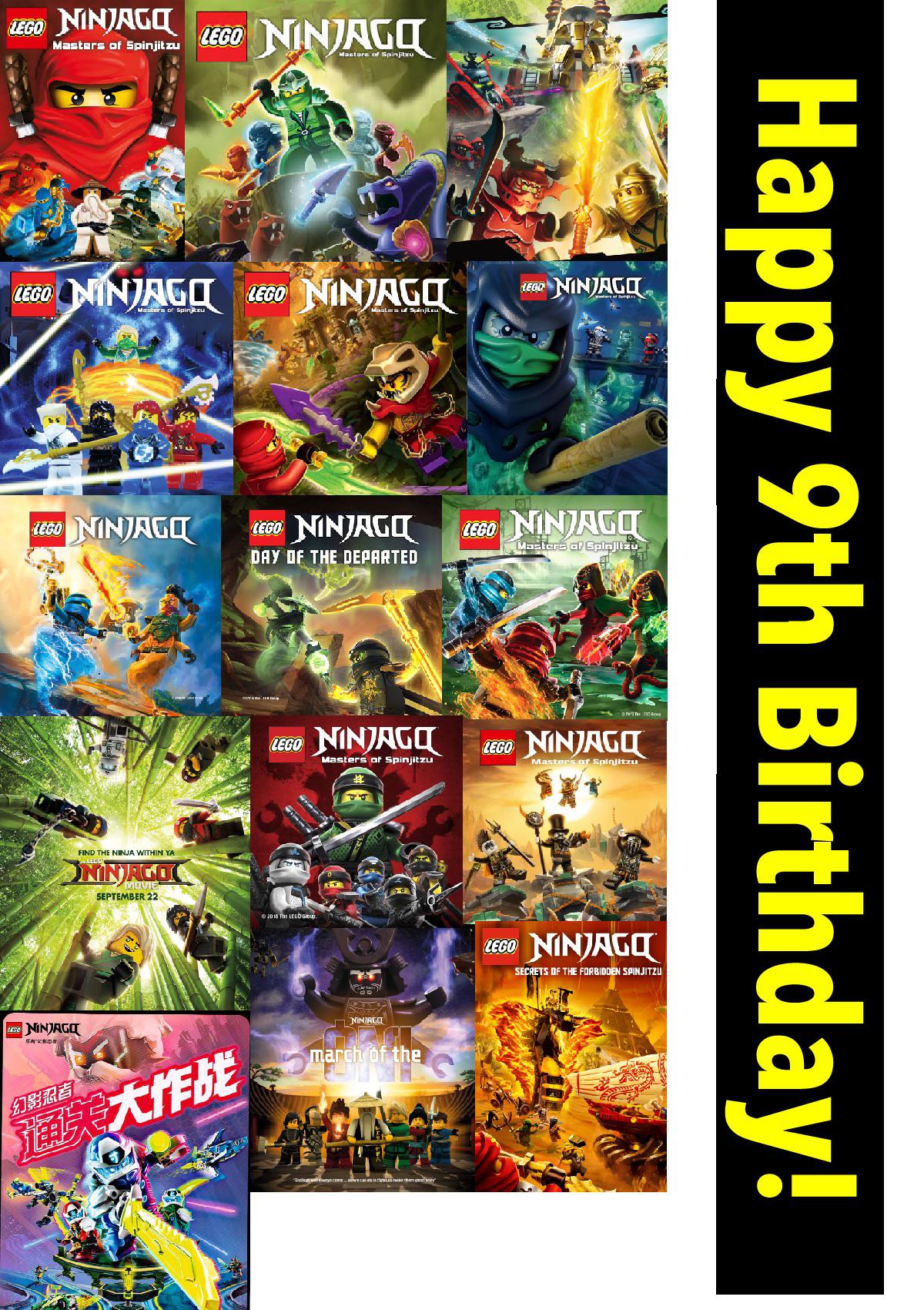 9 years ago today, the pilot episodes first aired. Happy 9th birthday Ninjago! | Scrolller