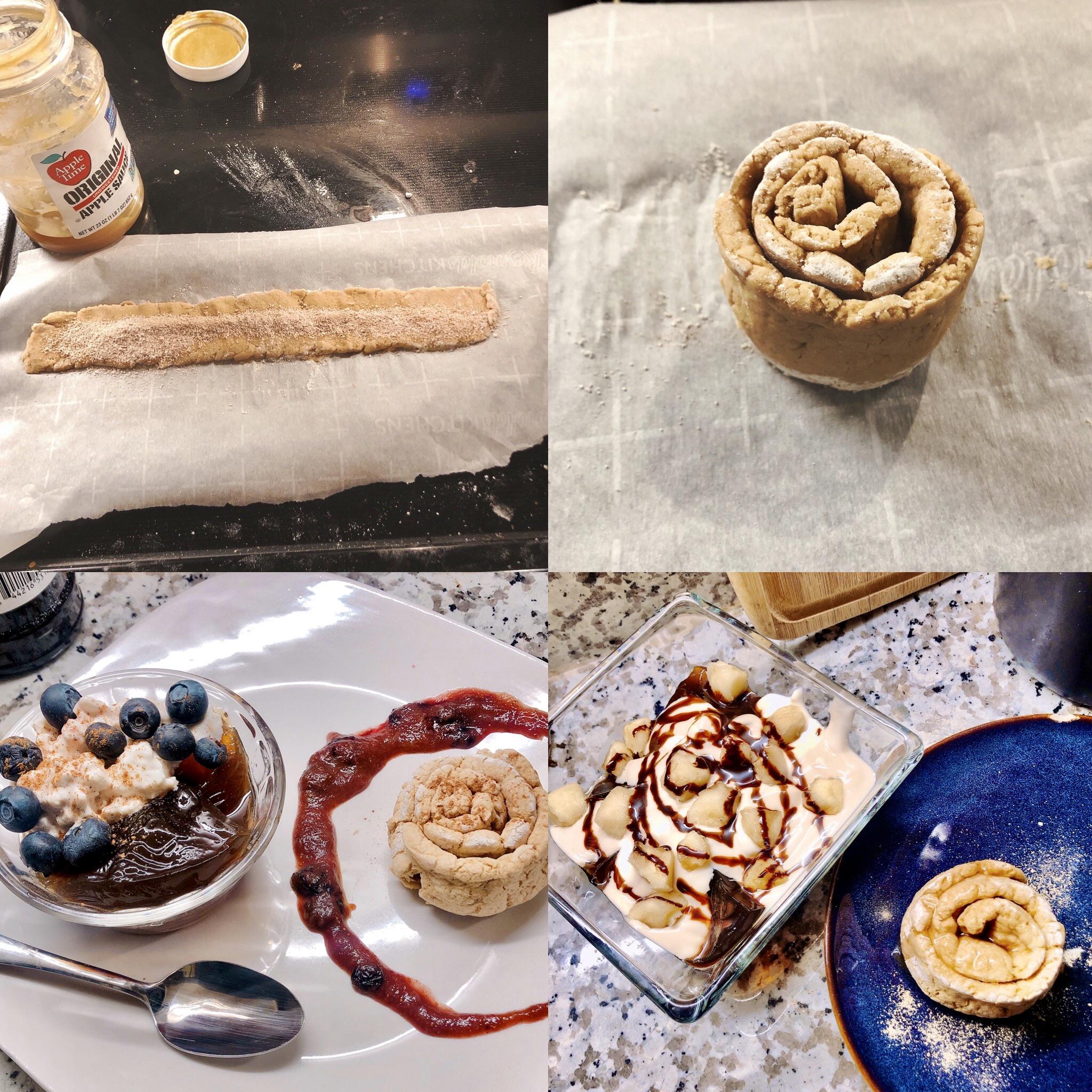 95 calorie 30 second microwave cinnamon bun 🥰 | Scrolller