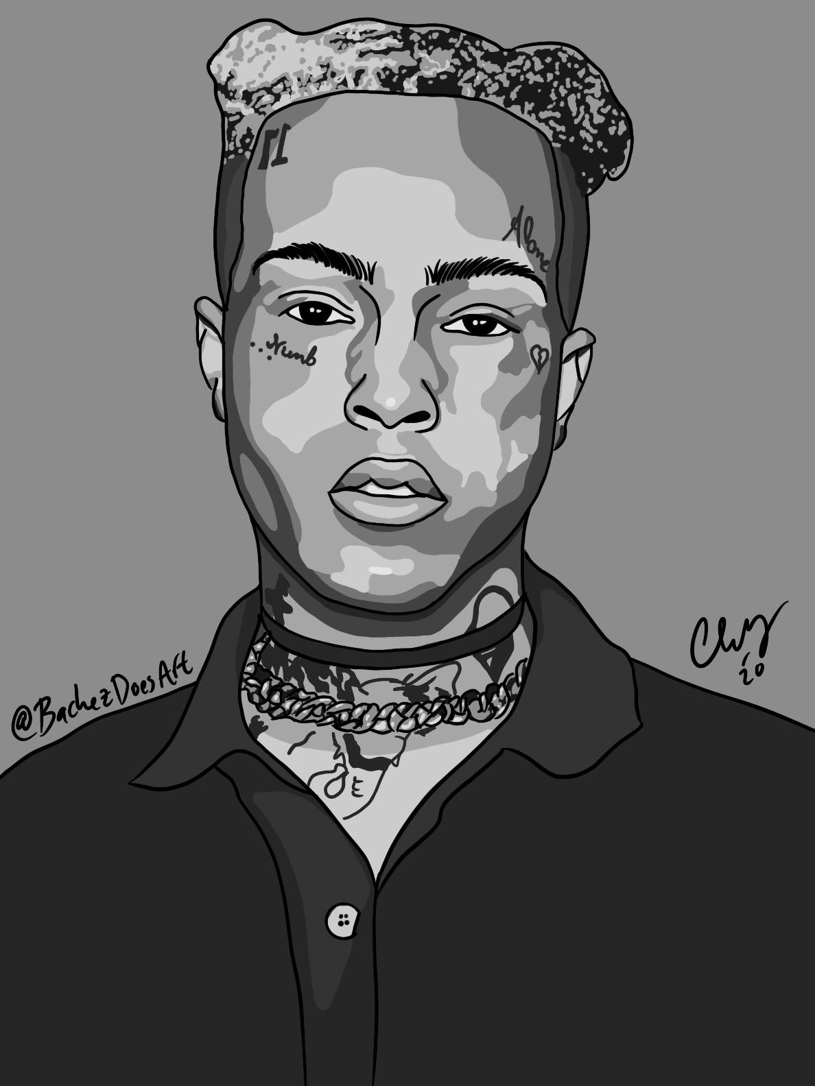 A 5-layer Digital Art Piece of X! | Scrolller