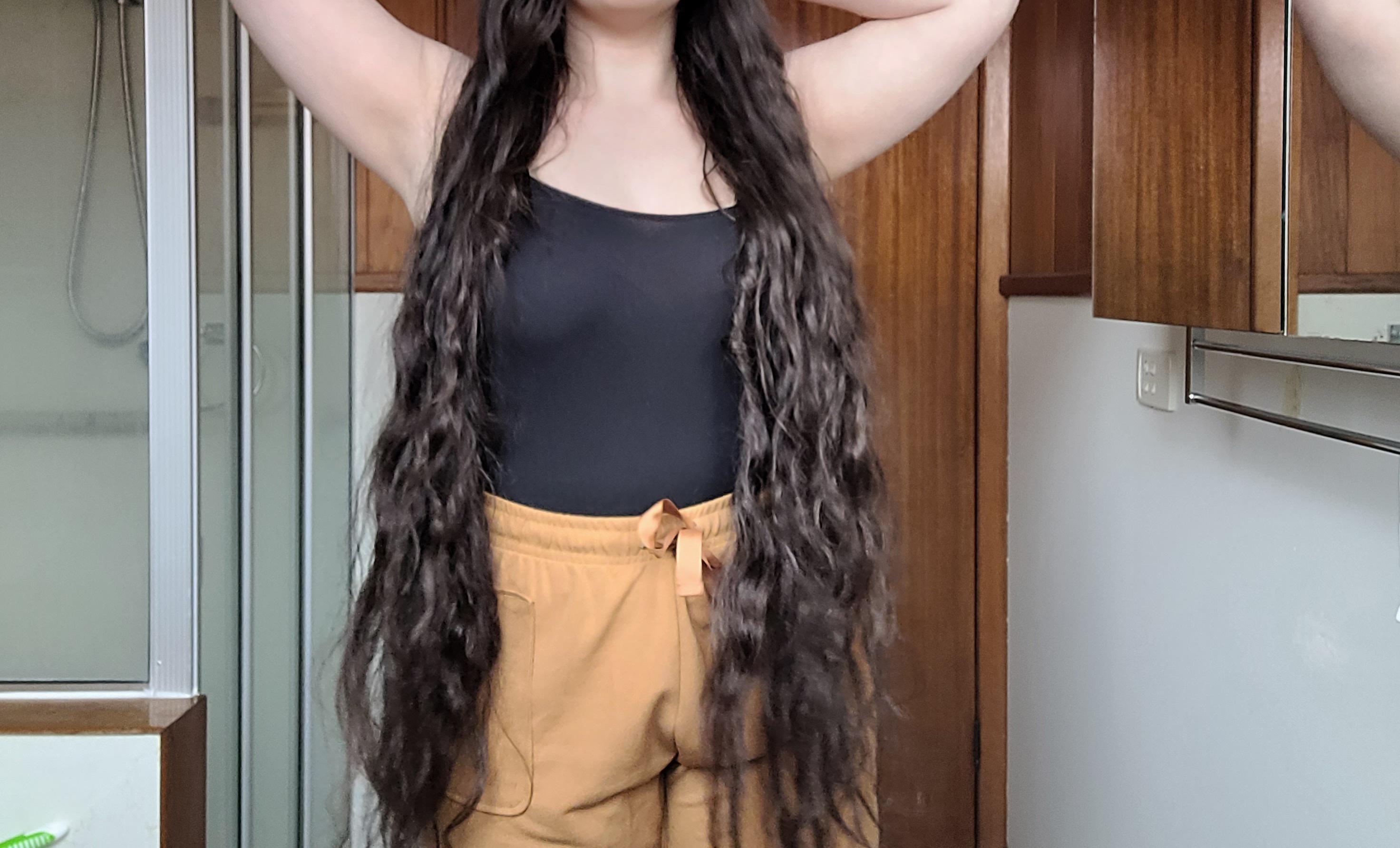 A bit messy here but whatcha think of the length? x (OC) | Scrolller