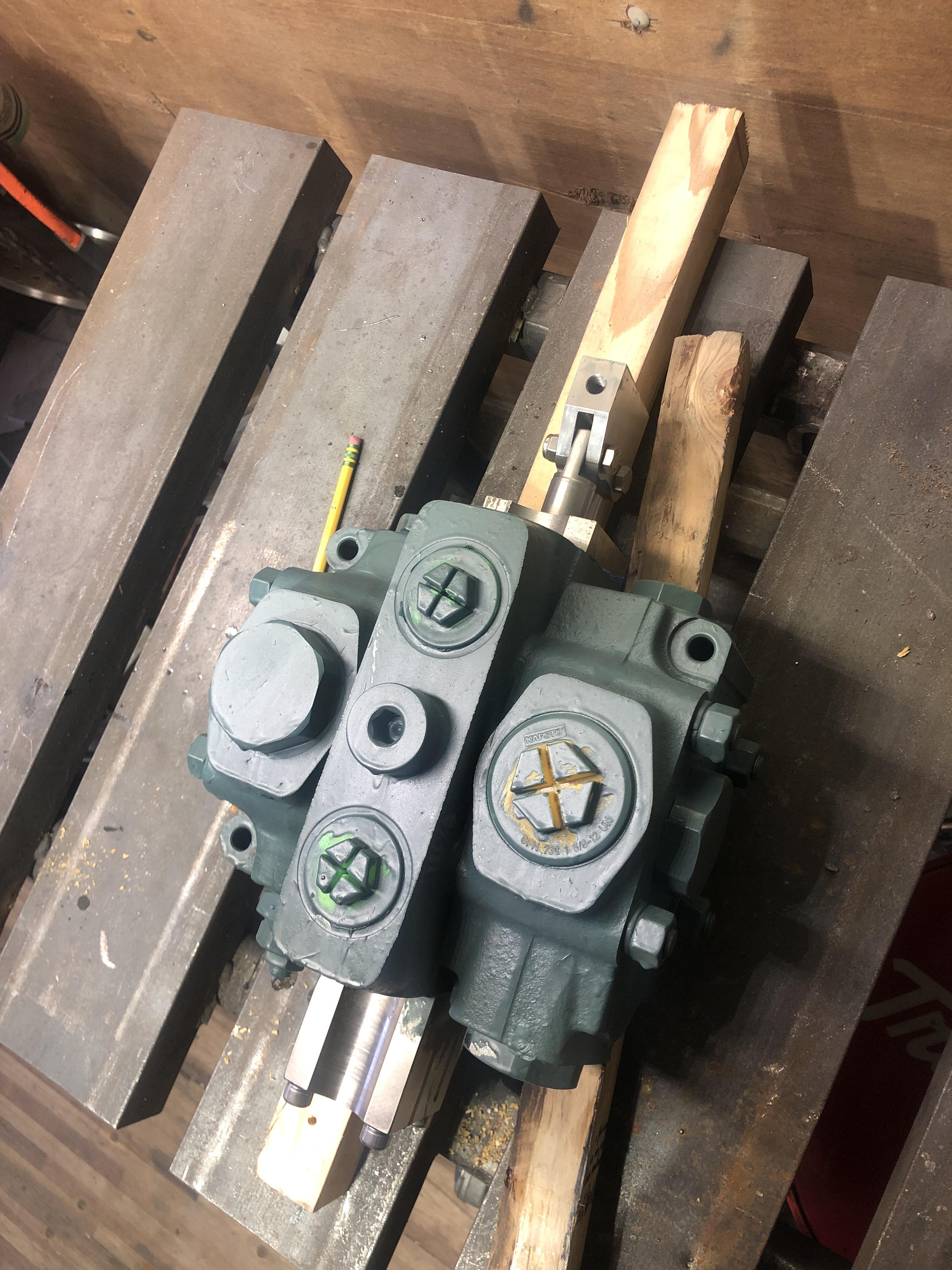 A bit overkill for its application... but it’ll work! Anchor winch valve. | Scrolller