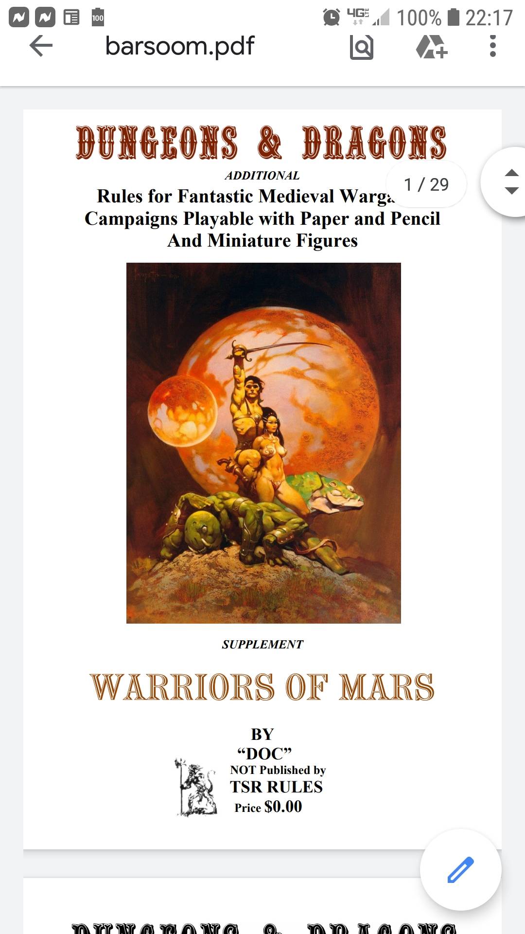 A bootleg version of a DnD supplement. | Scrolller