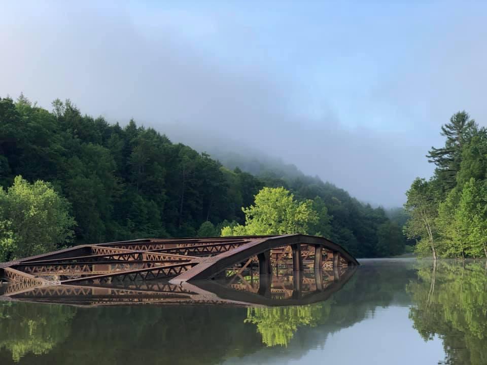 A bridge in Nebraska. From a Facebook post. | Scrolller