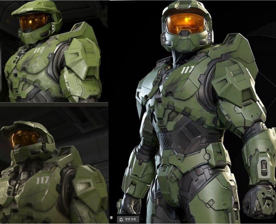 A closer look at Chief's Halo Infinite armor. | Scrolller