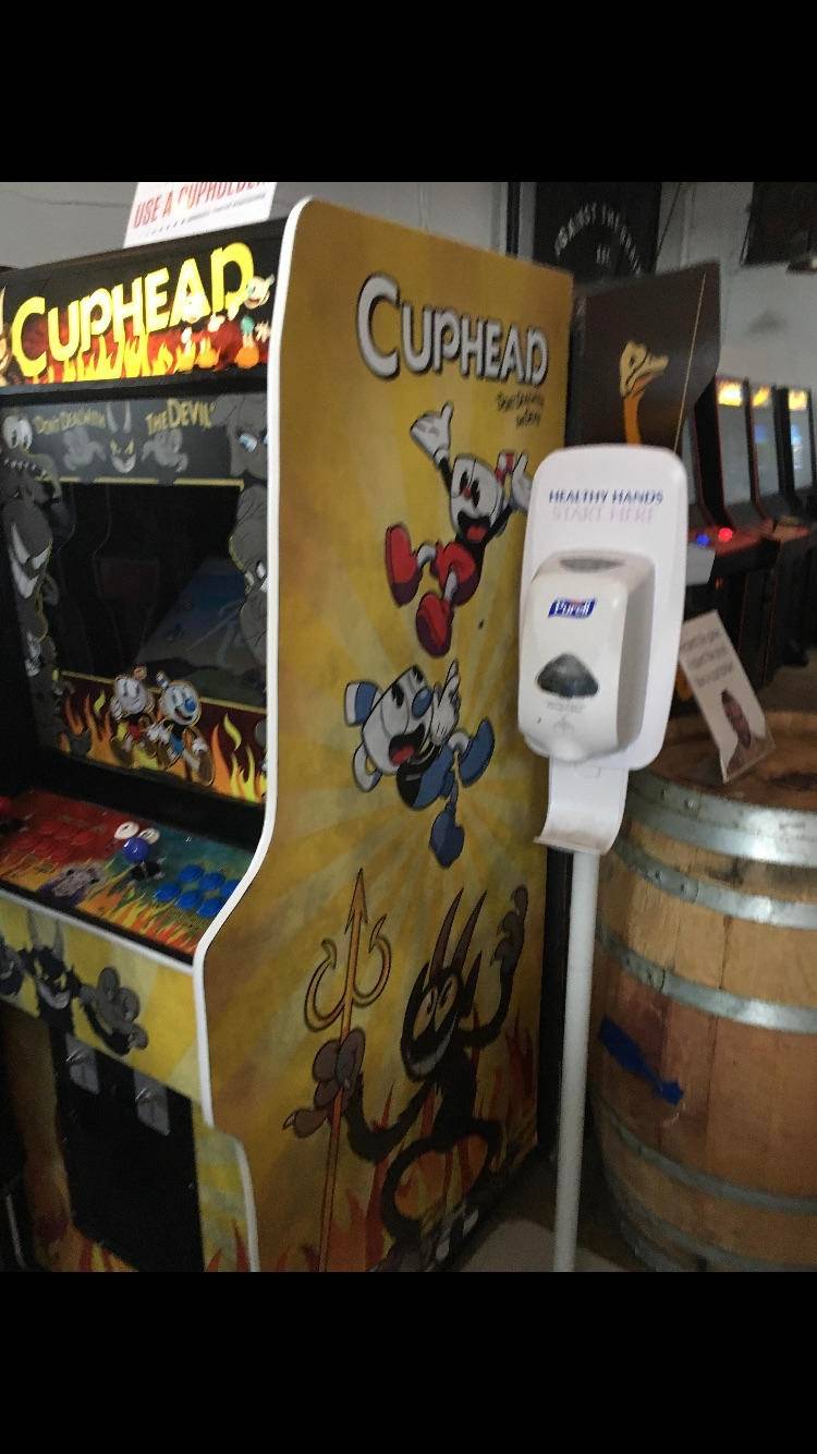 A cuphead arcade cabinet | Scrolller