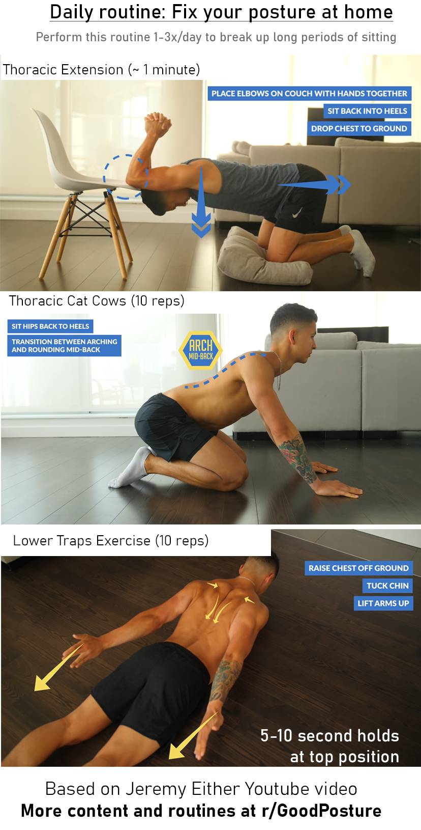 A daily routine for your posture | Scrolller