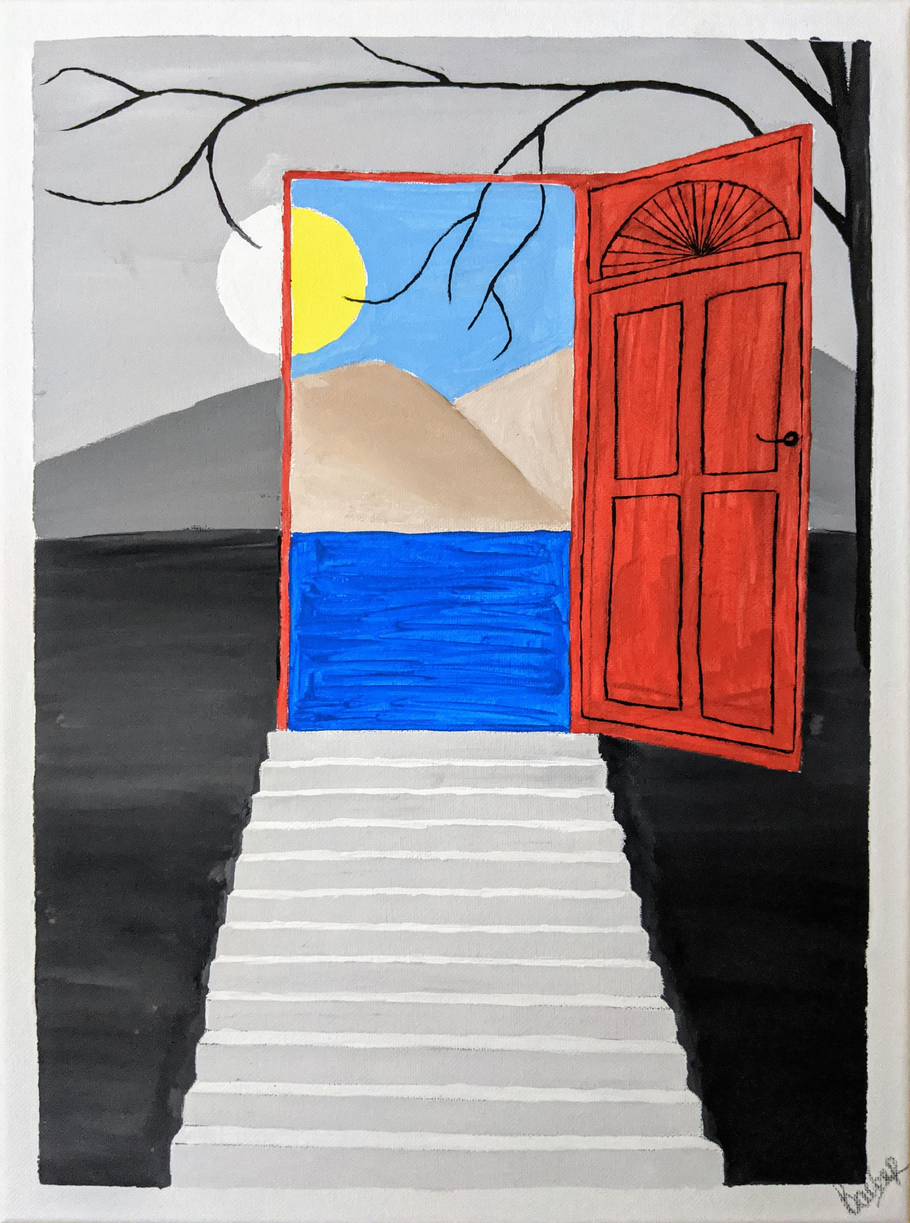 A door to another dimension. | Scrolller