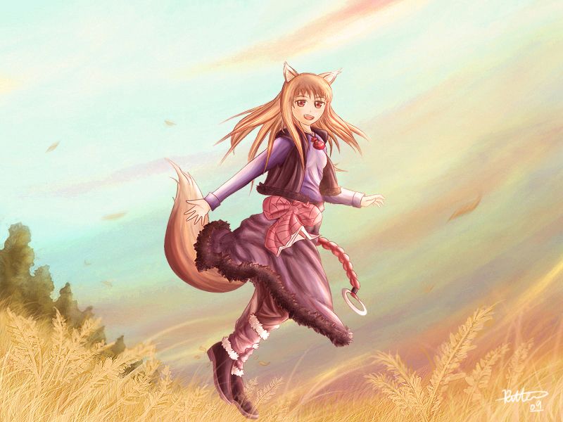 A fanart of Holo! | Scrolller