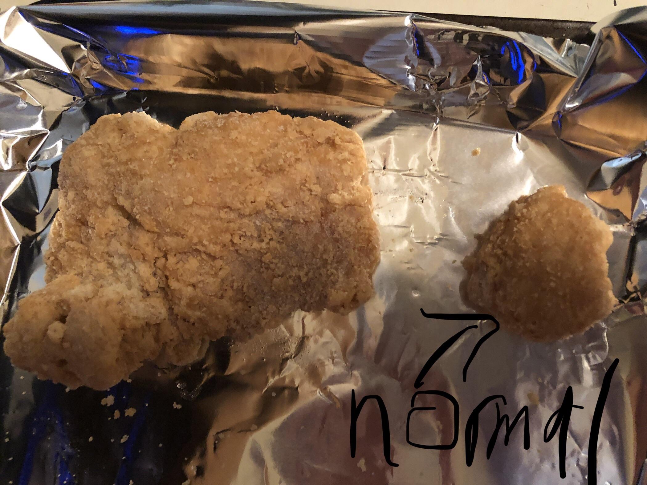 A giant chicken nugget | Scrolller