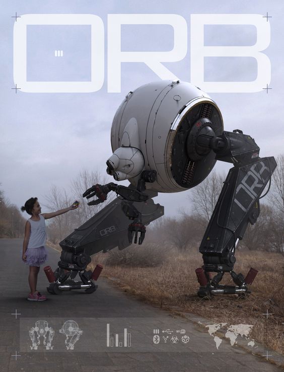 a girl and her robot | Scrolller