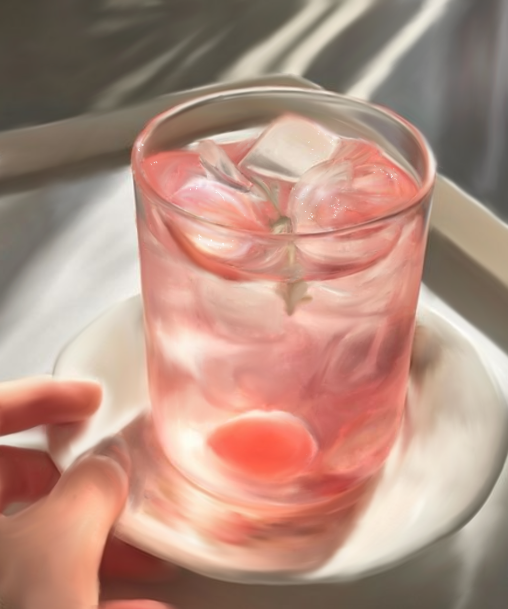 A glass of lemonade, Me, Digital, 2021 | Scrolller