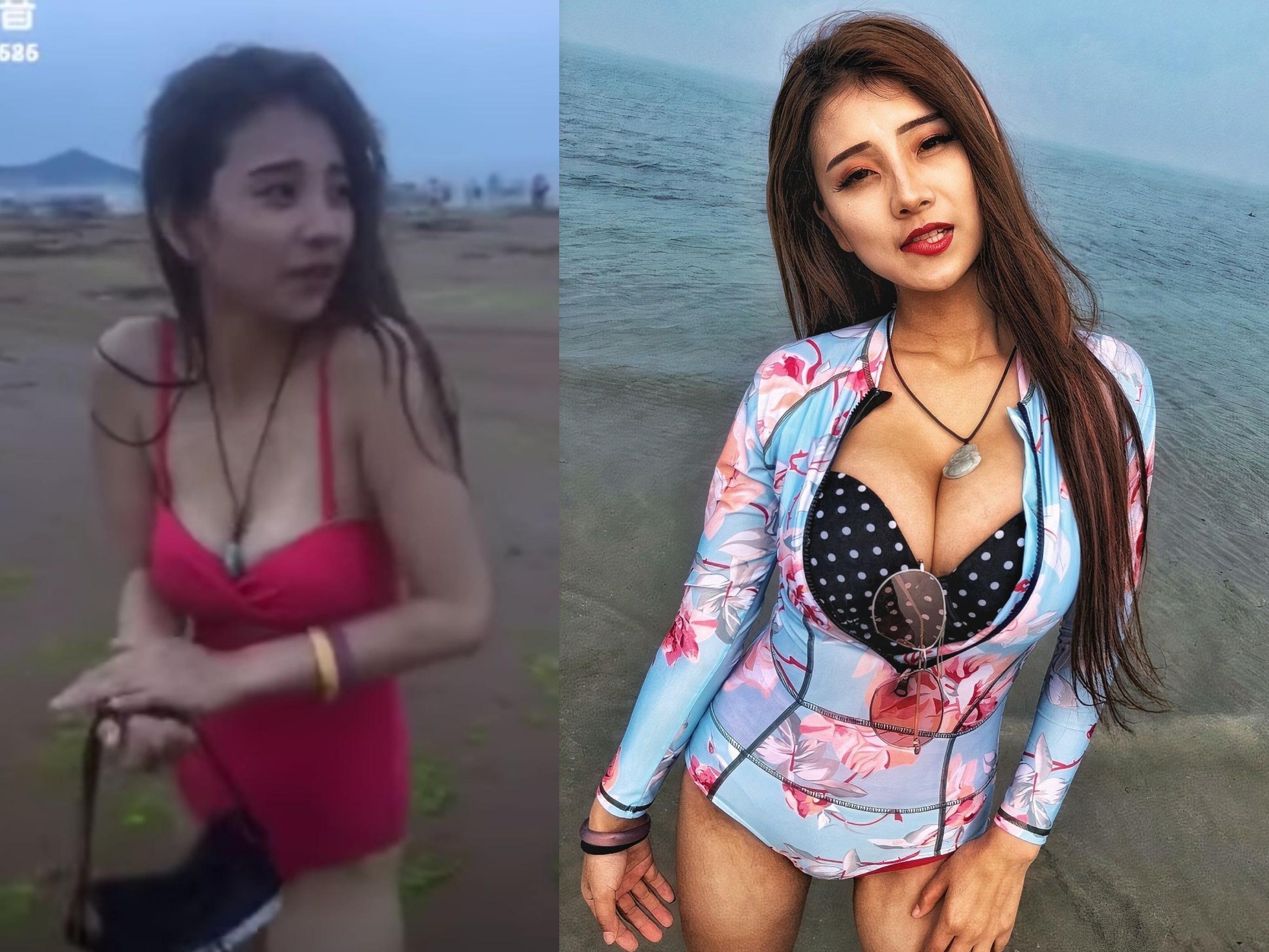 阿硕小丸子 a.ka Ashuo Xiaowanzi. Camera and boobs quality got better 😃 (BG) | Scrolller