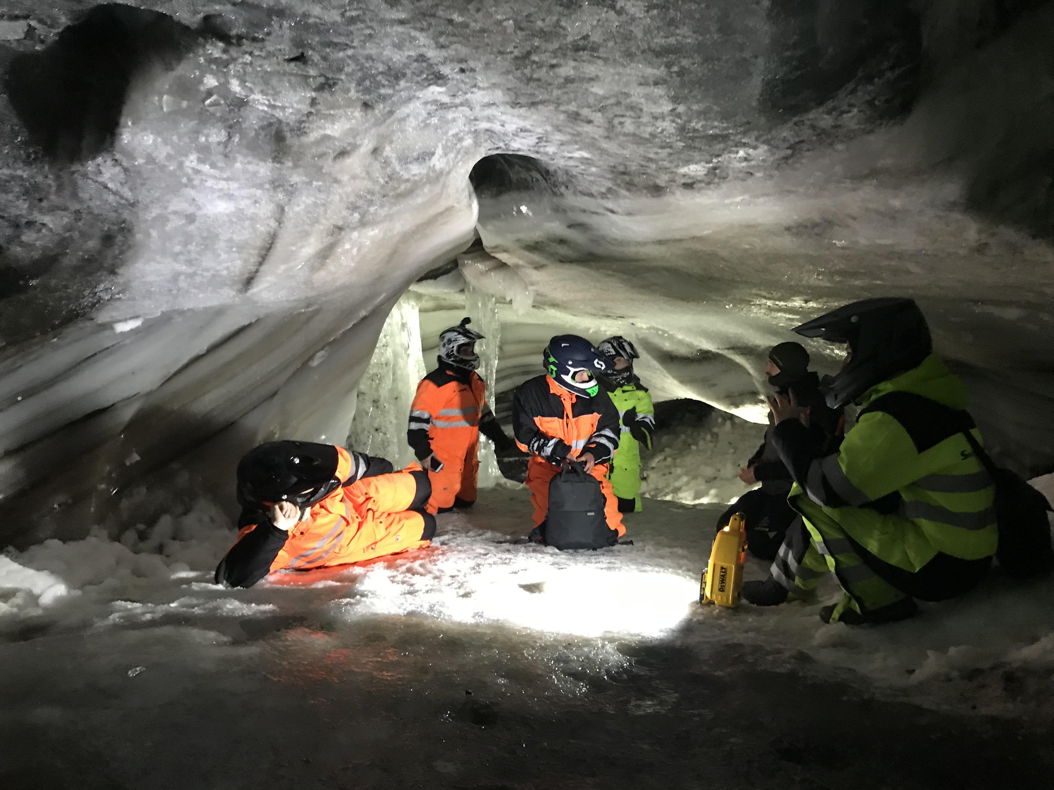 A Langjökull Ice Cave | Scrolller